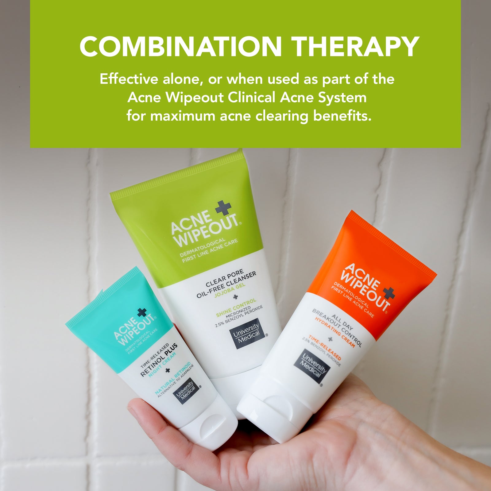Acne Wipeout® Clinical Acne System